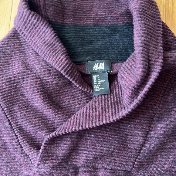 H&M | Sweaters | Hm Mens Burgundy Sweater | Poshmark